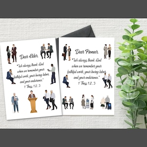 Printable Elders Thank You Card, Shepherd Appreciation, JW Elder Gift ...