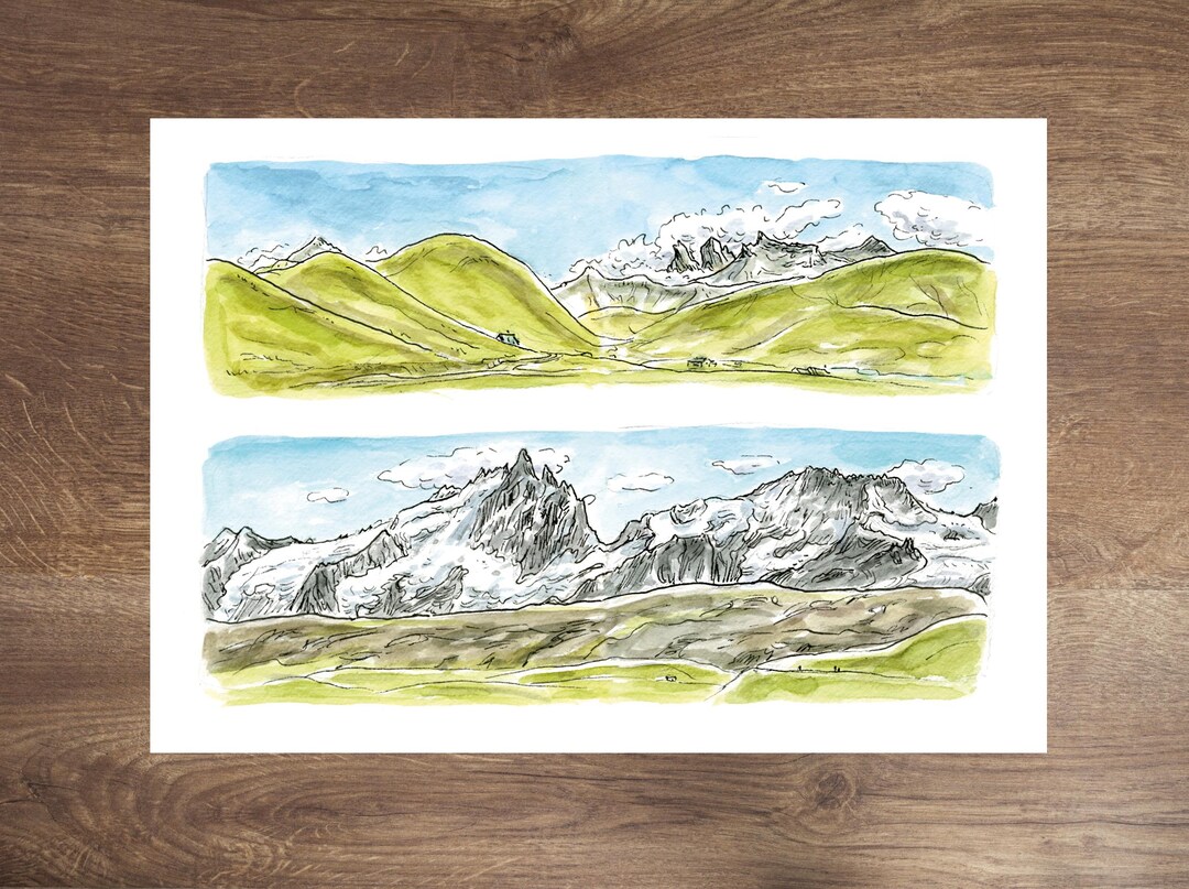GR Map #1 - A4 Hiking - Etsy