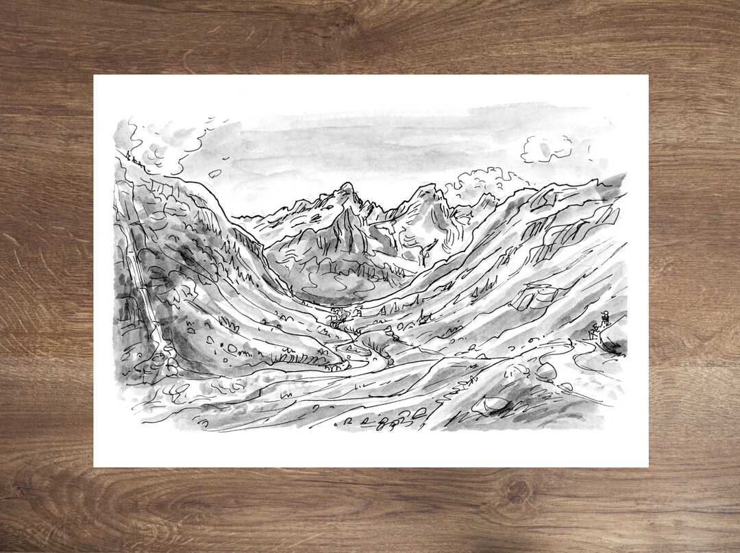 GR Map #3 - A4 Hiking - Etsy
