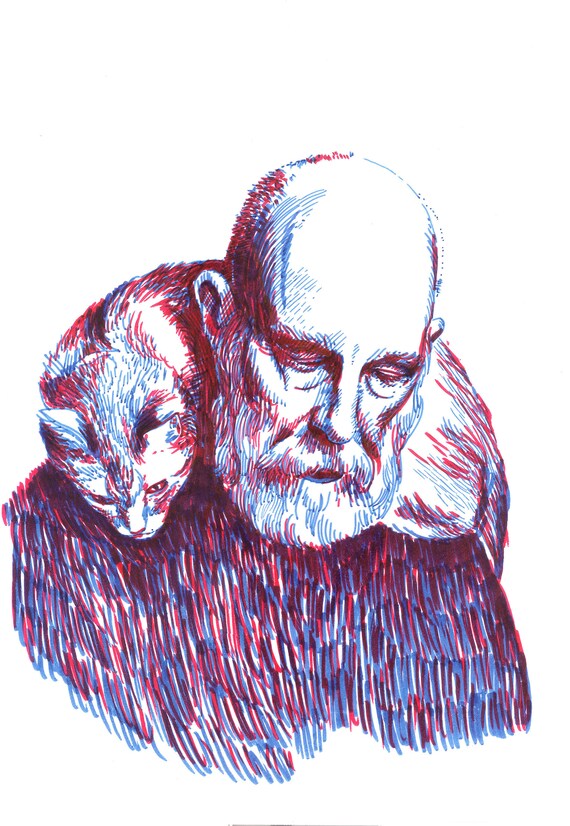 Edward Gorey Portrait
