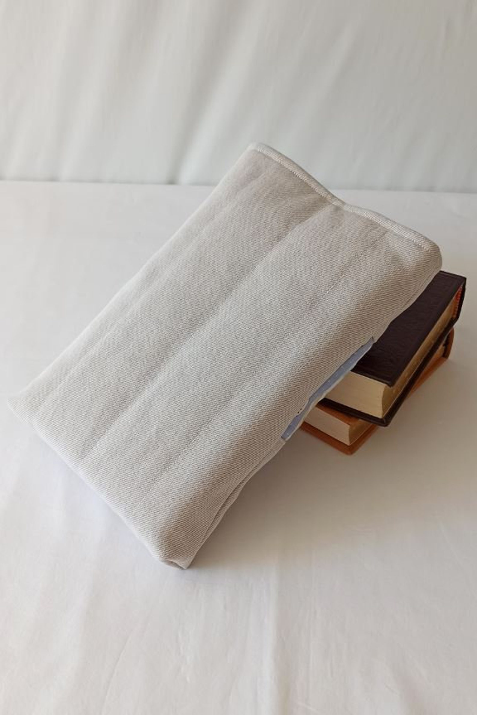 Book Bag, Book Transport Pocket, Book Protection, Book Sleeve, Beige ...