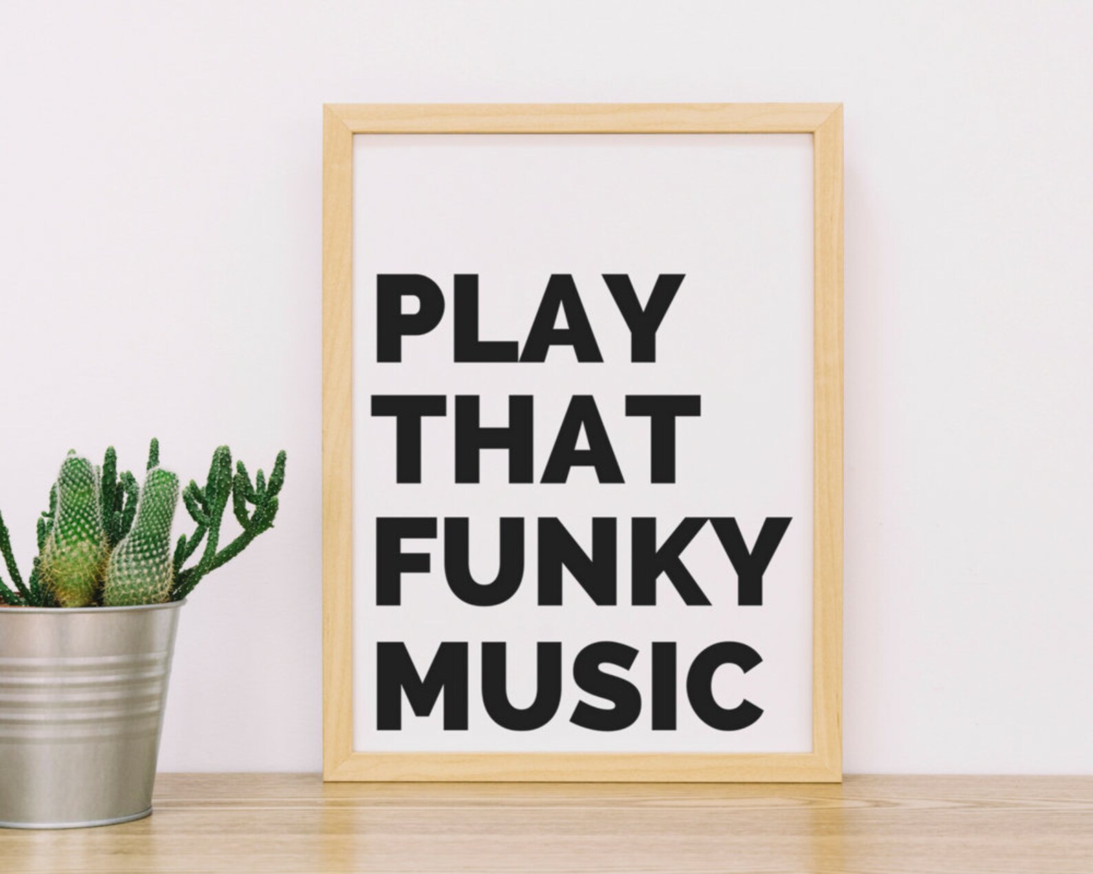 Play That Funky Music Music Quote Art Printable Instant | Etsy