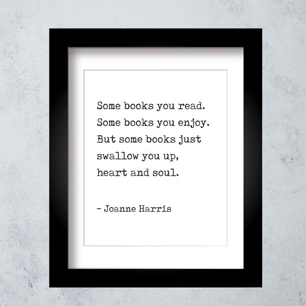 Book Quote - Etsy