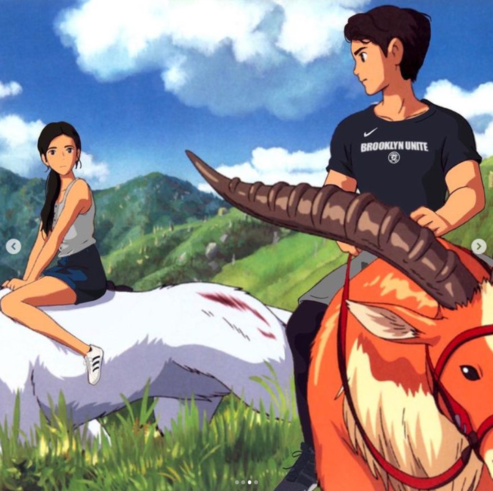 Studio Ghibili Custom Digital Art - Etsy