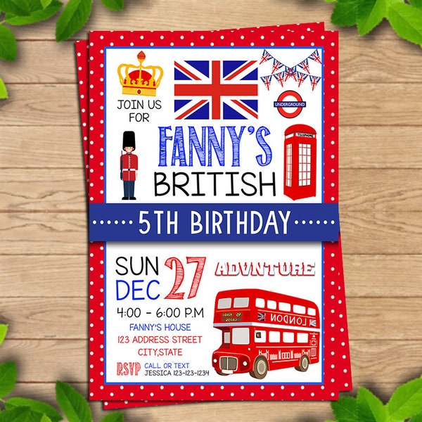 British Party - Etsy