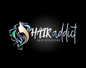 Hair logo | Etsy