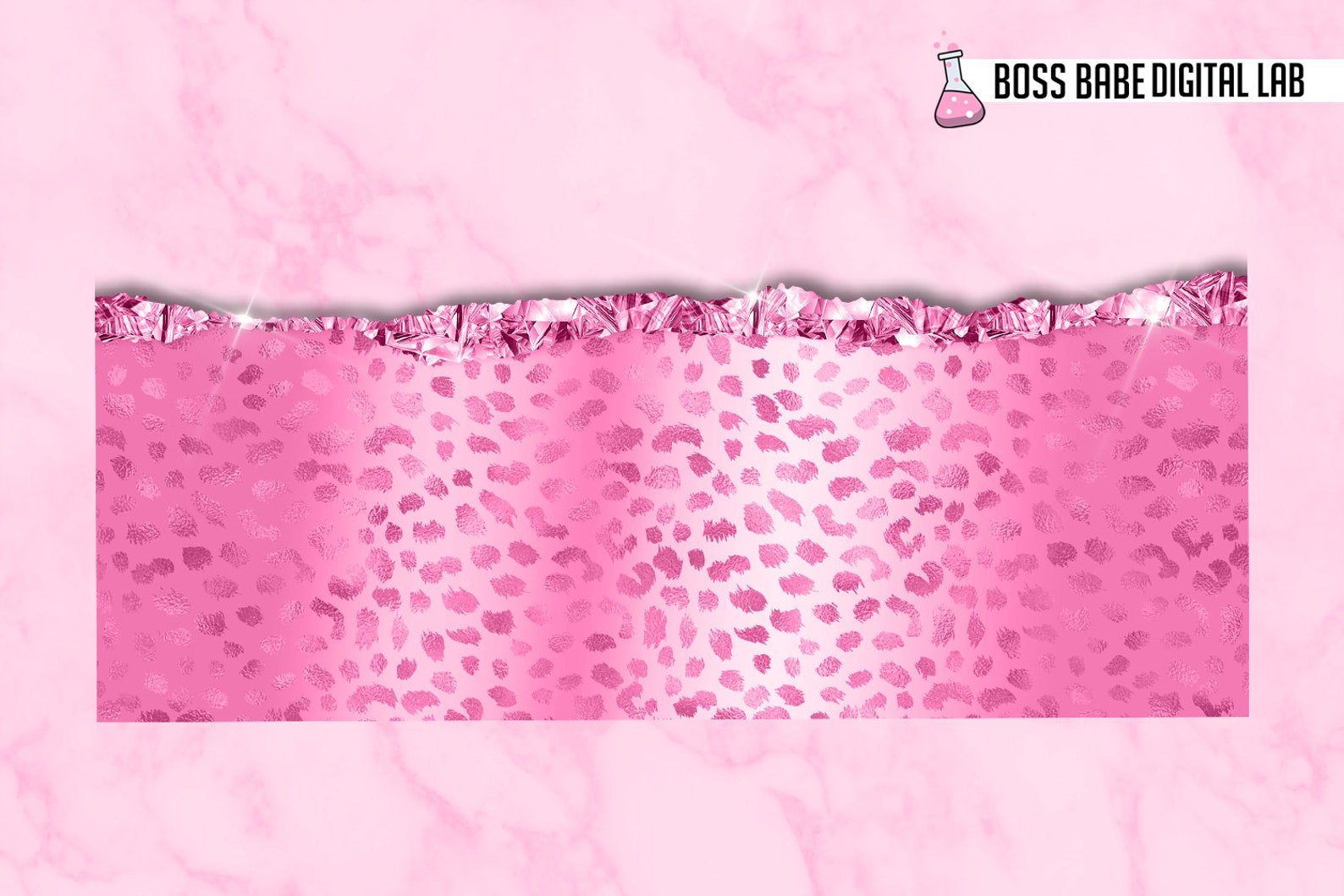 Glam Pink Tears Clipart, Glitter Pink Tear Borders Clipart, Glitter ...