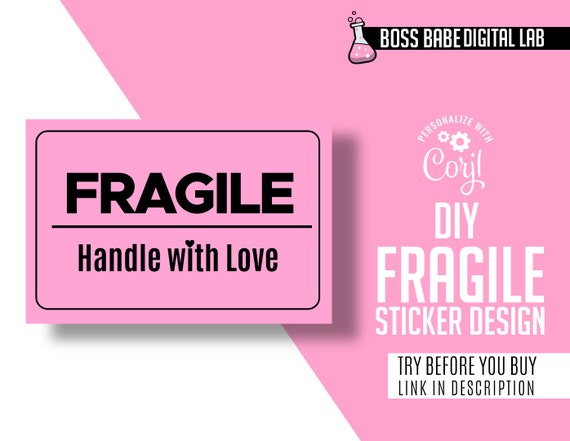 Fragile Sticker