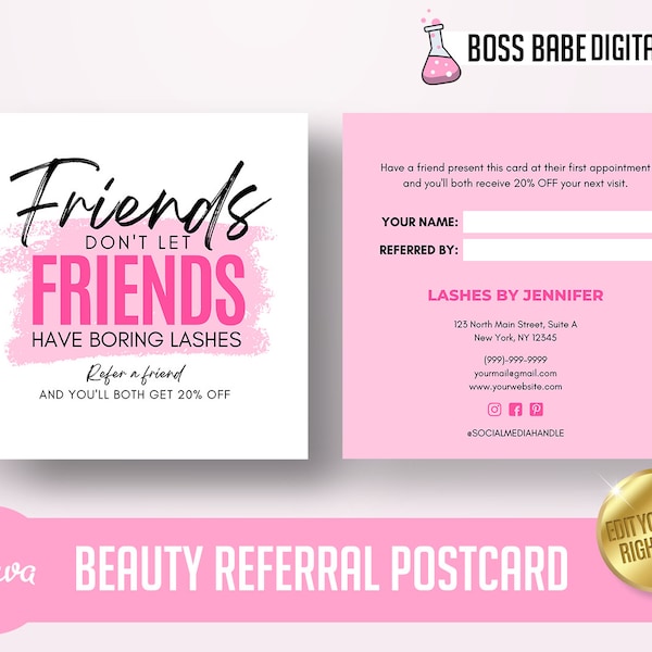 Referral Card - Etsy