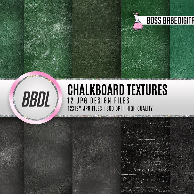 Chalkboard Digital - Etsy