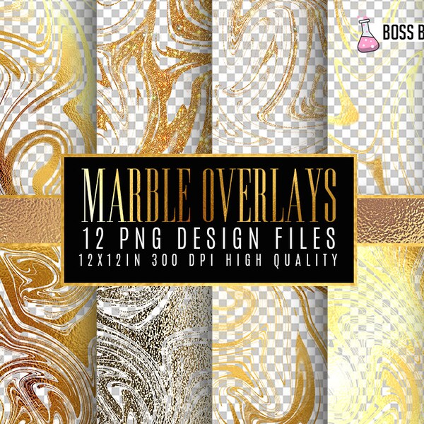 Marble Overlays - Etsy