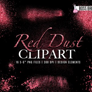 Red Dust Clipart, Red Dust Design Elements, Red Dust Strokes, Red Dust ...
