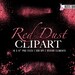 Red Dust Clipart, Red Dust Design Elements, Red Dust Strokes, Red Dust ...