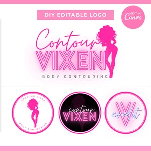 Do It Yourself Body Contouring Logo: Beauty Logo, Spa Logo, Wellness ...