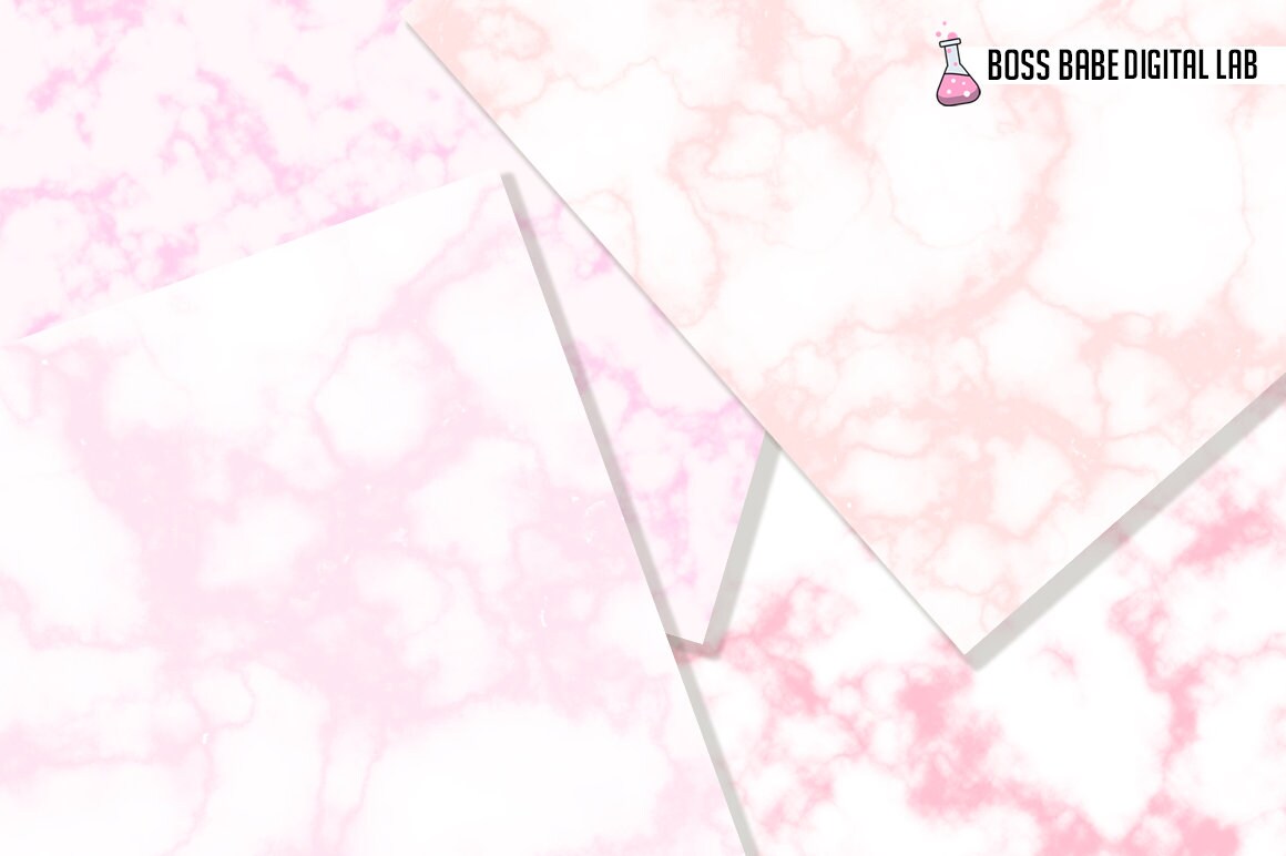 Pink Marble Digital Paper Pink Marble Paper Marble Paper - Etsy UK
