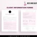 Hair Stylist Forms, Editable Hair Consent Templates, Hair Stylist ...