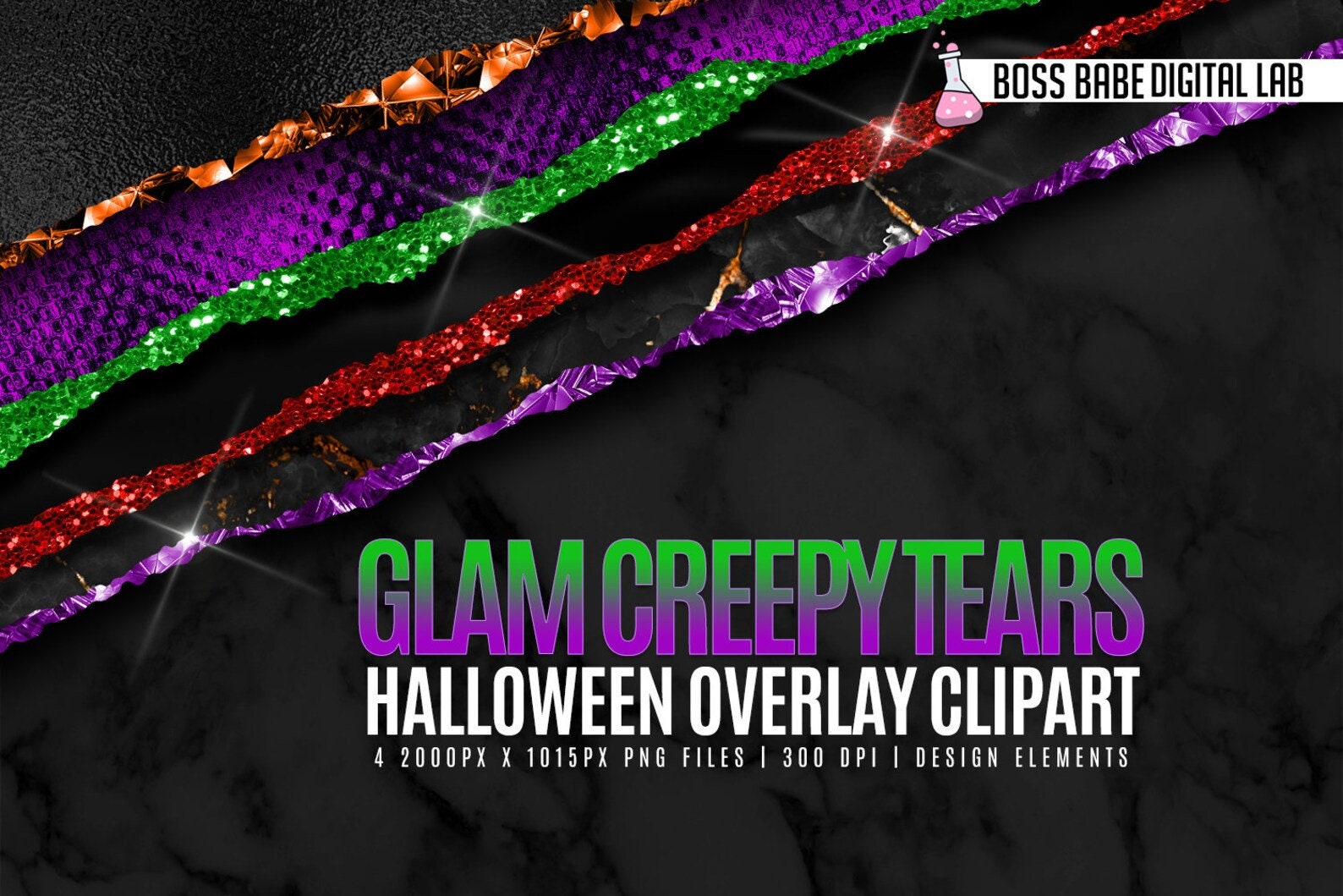 Glam Tears Clipart Bundle, Glitter Tear Borders Clipart Bundle, Glitter ...