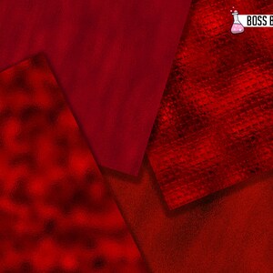 Crimson Metallic Foil Textures, Foil Digital Paper, Crimson Foil ...