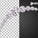 Glam Diamond Circle Frame Clipart, Diamond Design Elements, Diamond ...