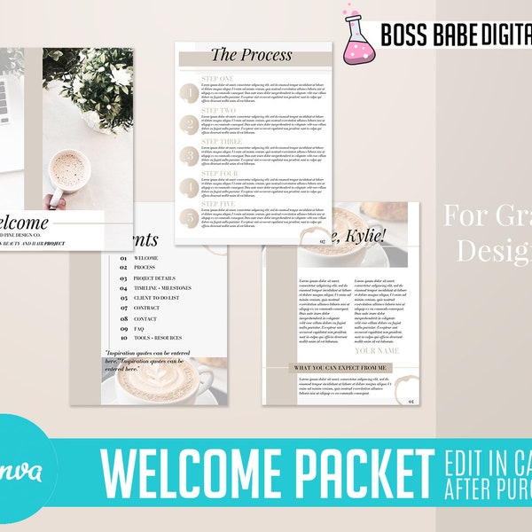 Welcome Packet - Etsy