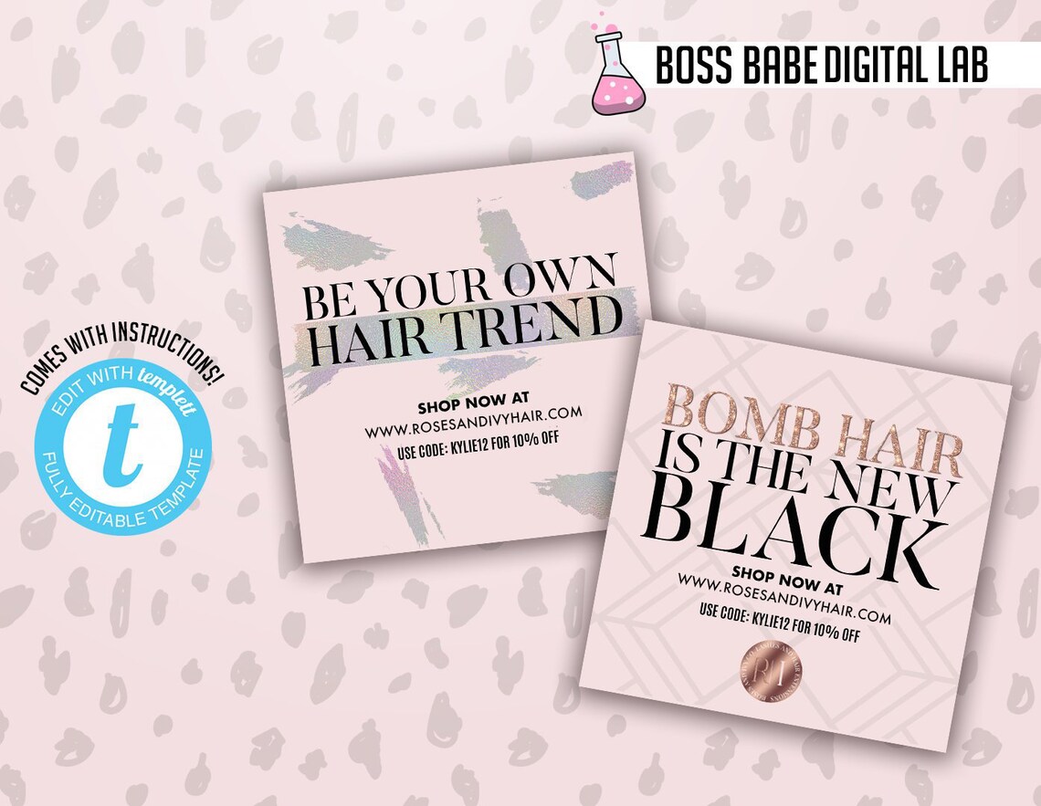 DIY 9-piece Hair Bundle Brand Ambassador Kit Hair Bundles | Etsy