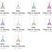 Glam Eiffel Tower Clipart: Gold Clipart,glitter Eiffel Tower Clipart ...