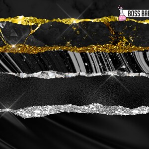 Glam Black Tears Clipart, Glitter Black Tear Borders Clipart, Glitter ...