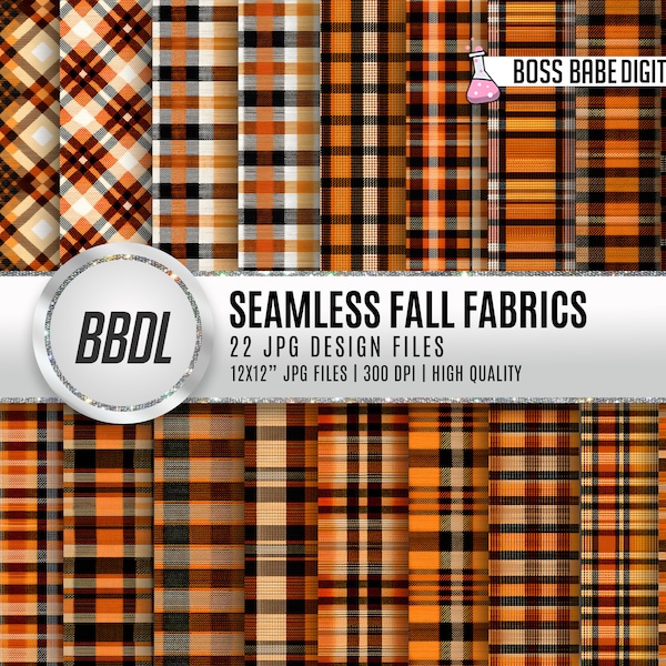Autumn Digital Paper - Etsy