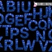 Blue Glitter Alphabet Clipart, Blue Glitter Alphabet Design Elements ...