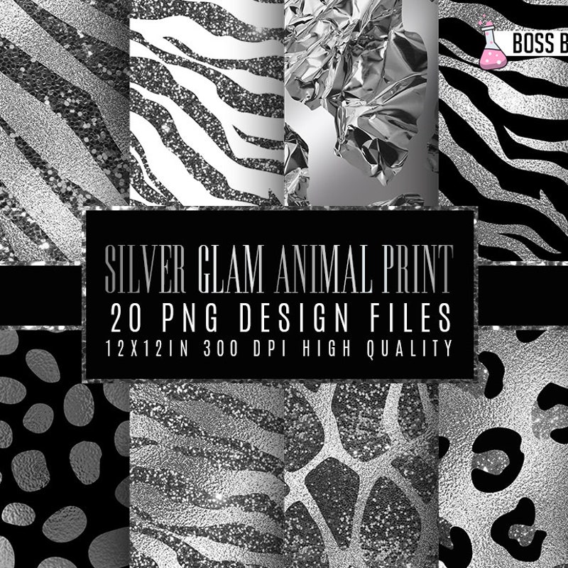 Animal Print Papers - Etsy
