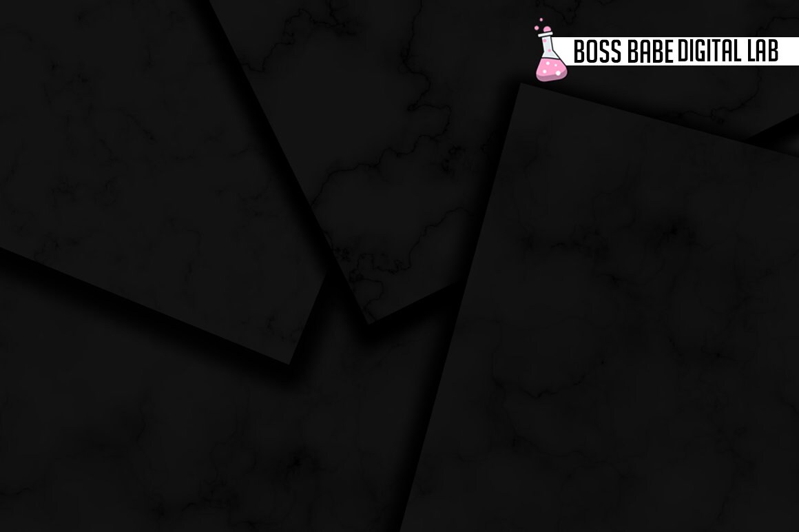 Black Marble Digital Paper Black Marble Paper Marble Paper | Etsy