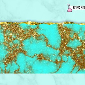 Glam Teal Tears Clipart, Glitter Teal Tear Borders Clipart, Glitter ...