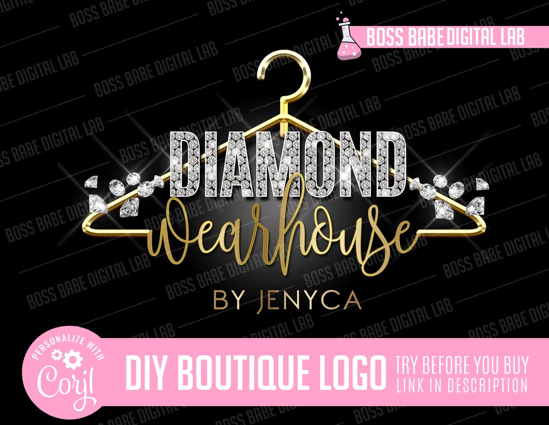 DIY Edit Yourself Boutique Logo Hair Logo Lash Technician Logo Design ...