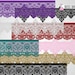 10 Lace Overlays | Vintage Lace Frame | Lace Clipart | Digital Download ...