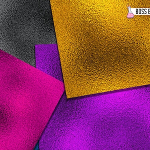 Metallic Foil Textures, Foil Digital Paper, Silver Foil, Gold Foil ...
