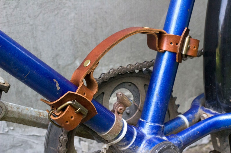 Leather Bike Carry Handle Bicycle Frame Handle Bicycle Accessories ...