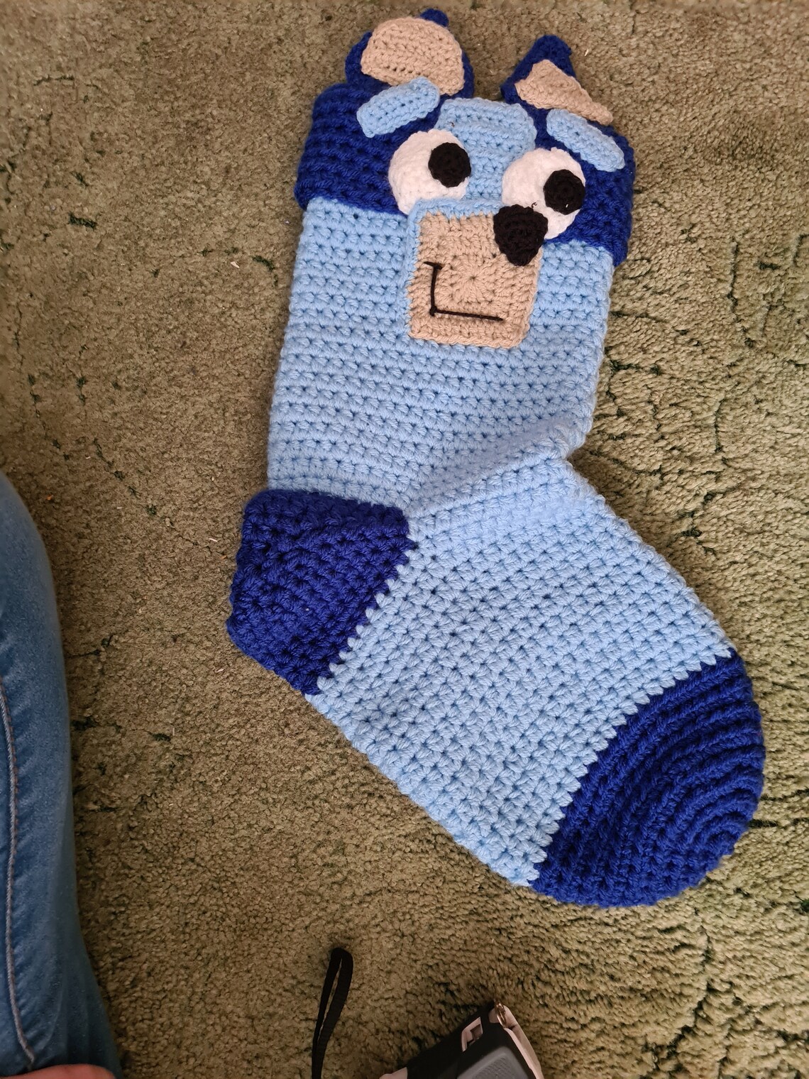 Bluey and Bingo Style Christmas Stockings - Etsy