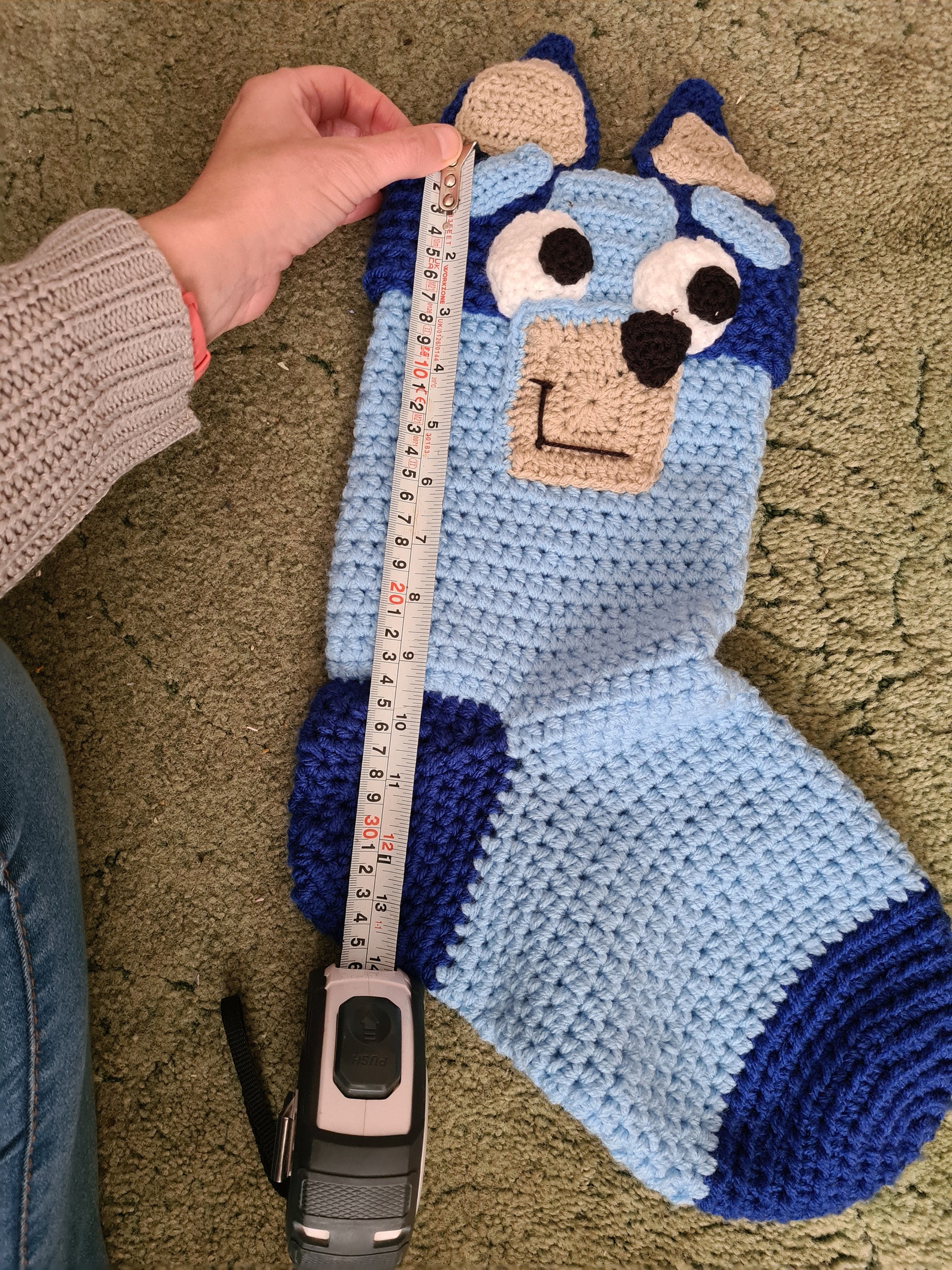 Bluey and Bingo Style Christmas Stockings - Etsy