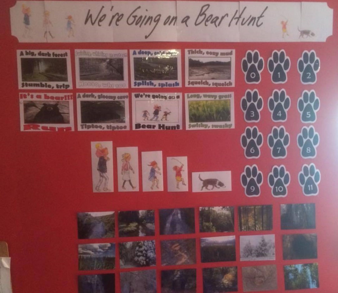 Were Going on a Bear Hunt Learning Resources - Etsy