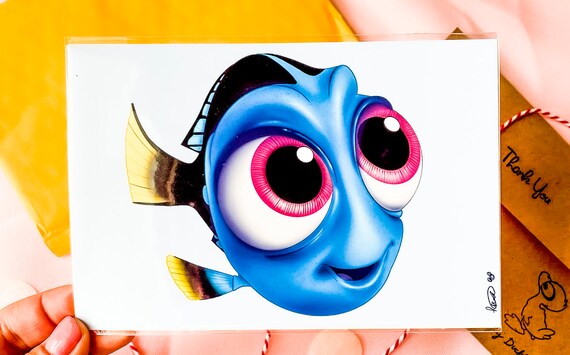 Baby Dory Art Print | Etsy
