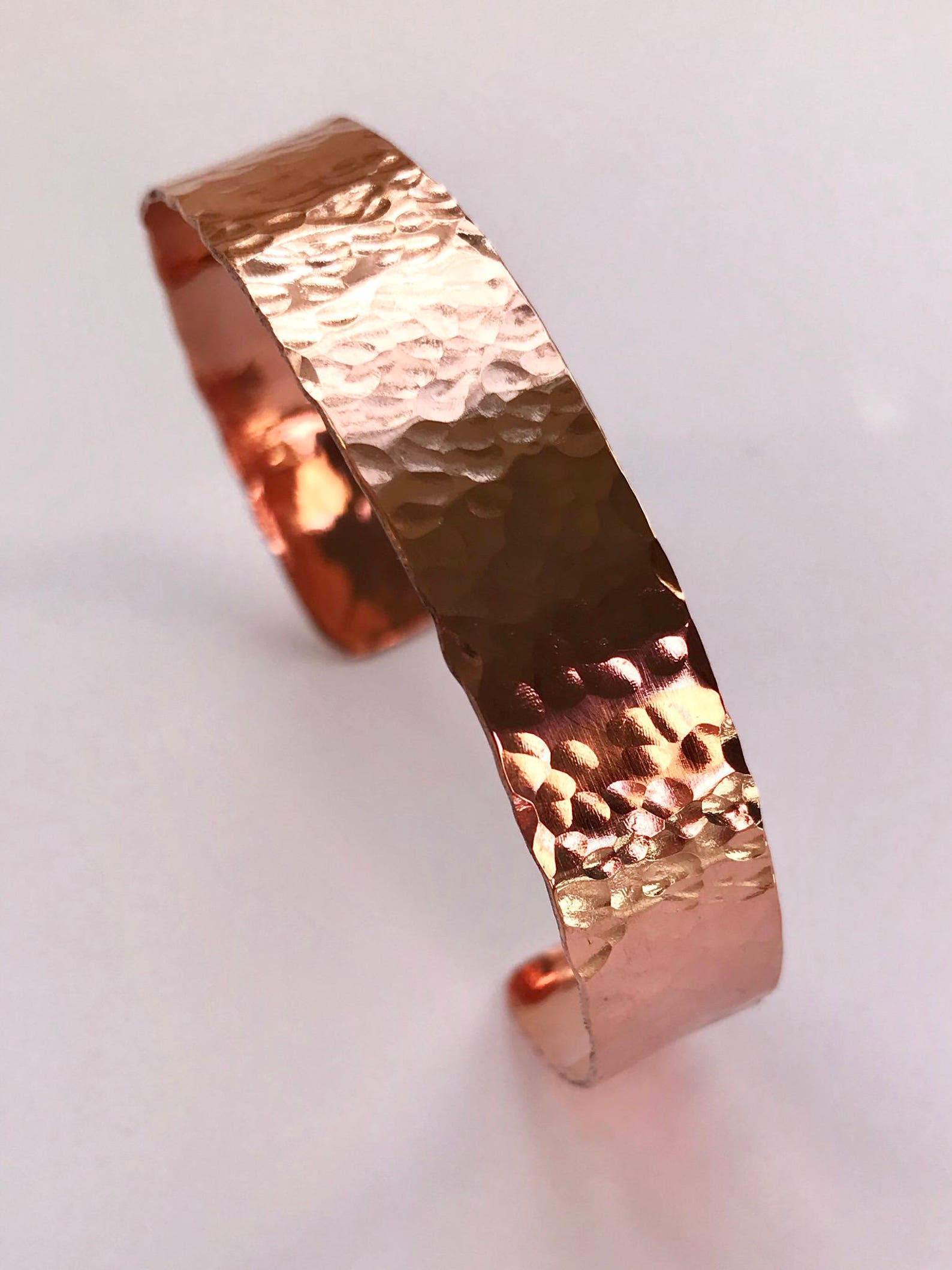 Rustic Copper Cuff Bracelet Hammered Copper Bracelet Cuivre - Etsy UK