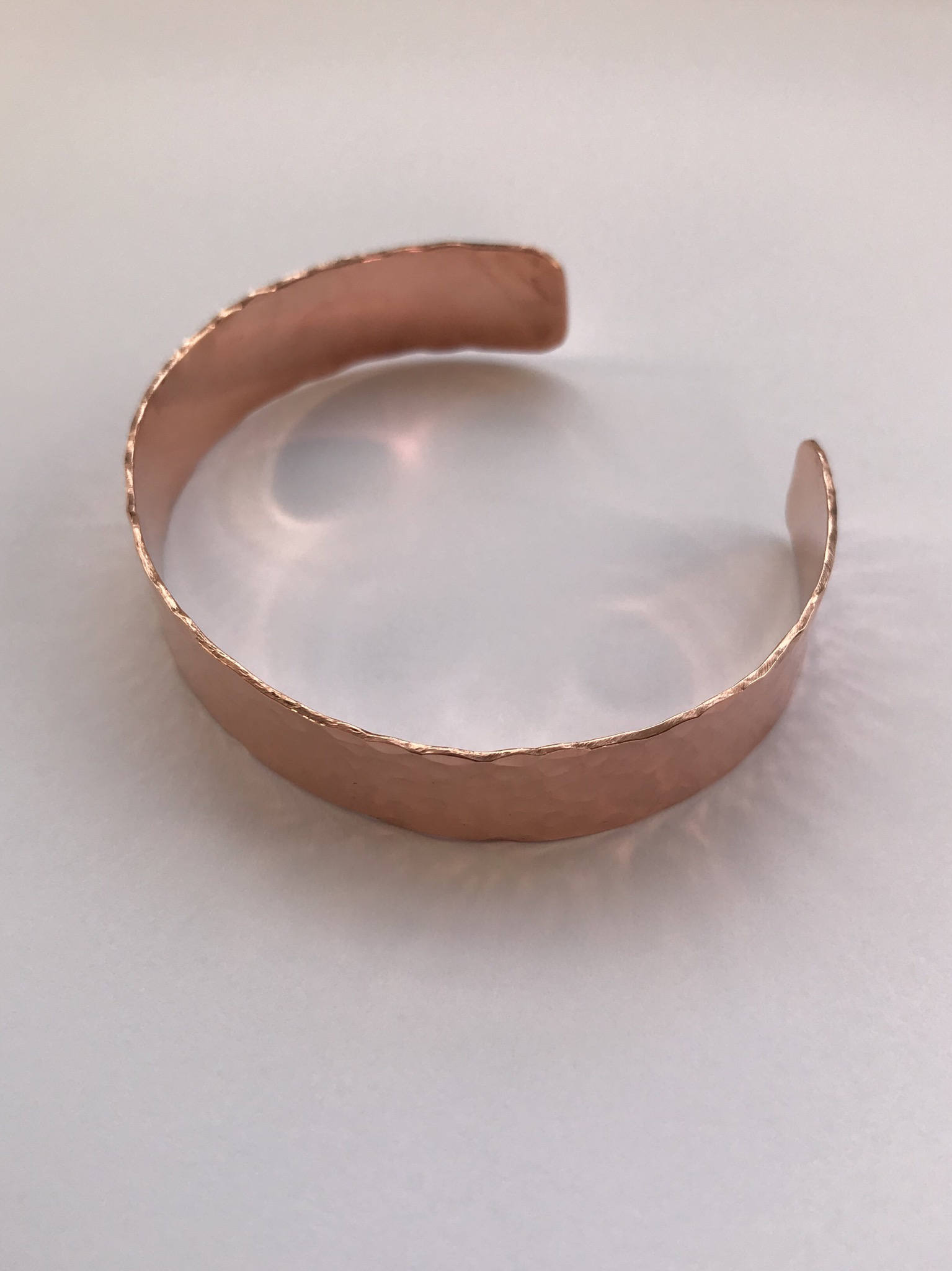 Rustic Copper Cuff Bracelet Hammered Copper Bracelet Cuivre - Etsy UK