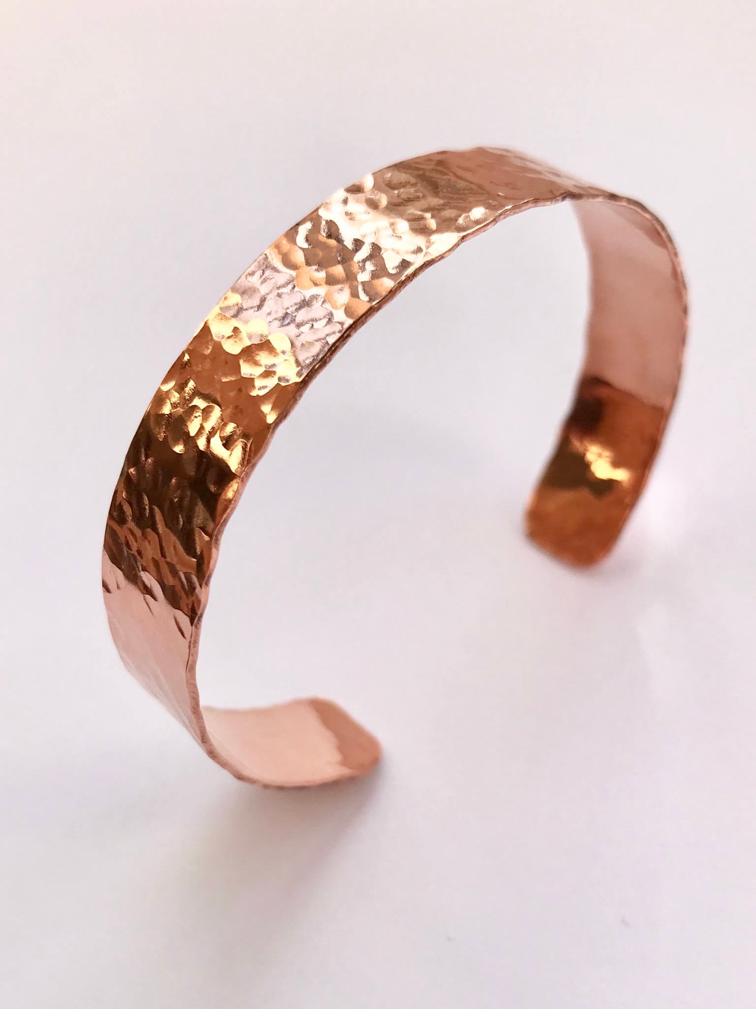 Rustic Copper Cuff Bracelet Hammered Copper Bracelet Cuivre - Etsy UK