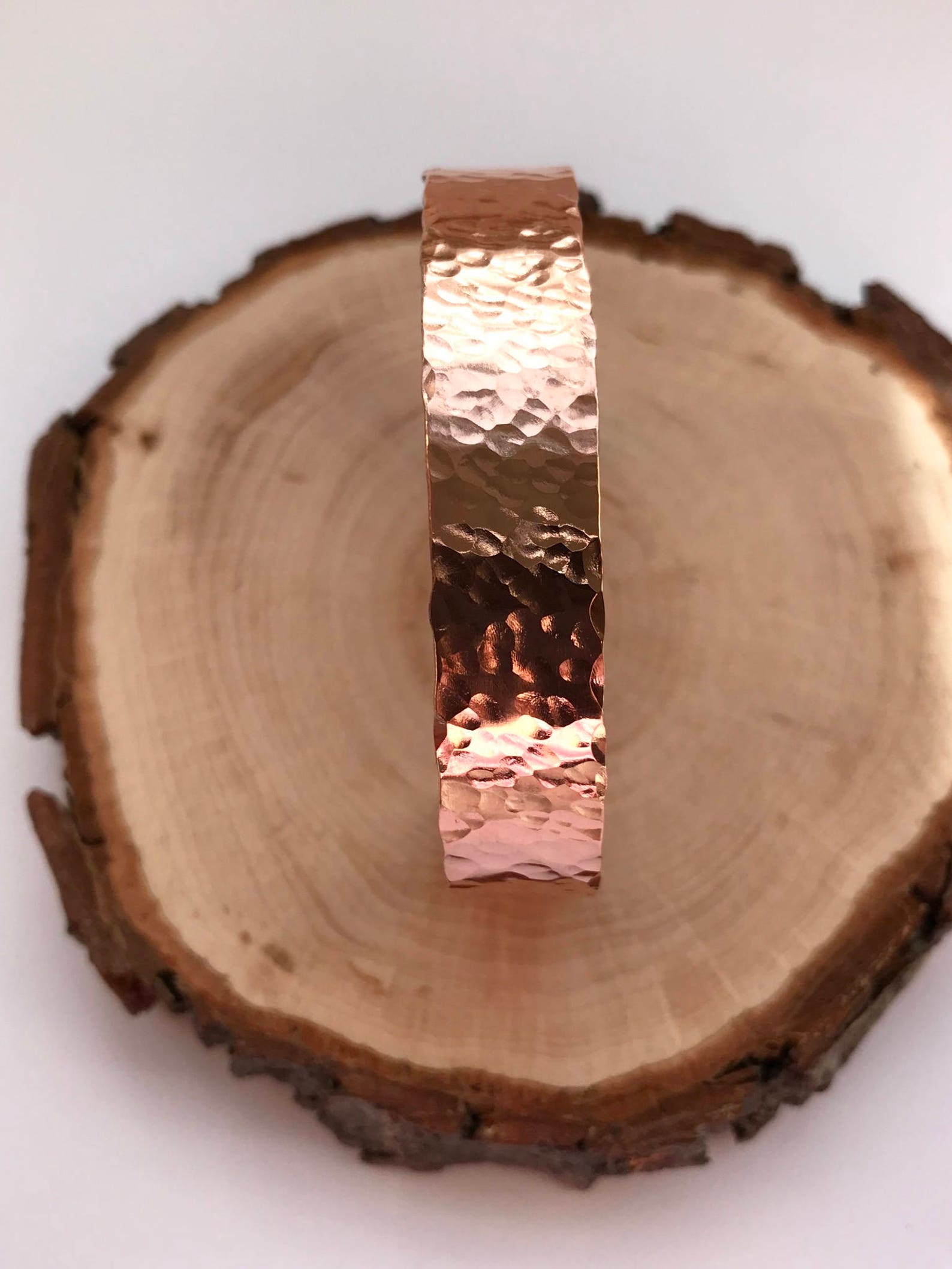 Rustic Copper Cuff Bracelet Hammered Copper Bracelet Cuivre - Etsy UK