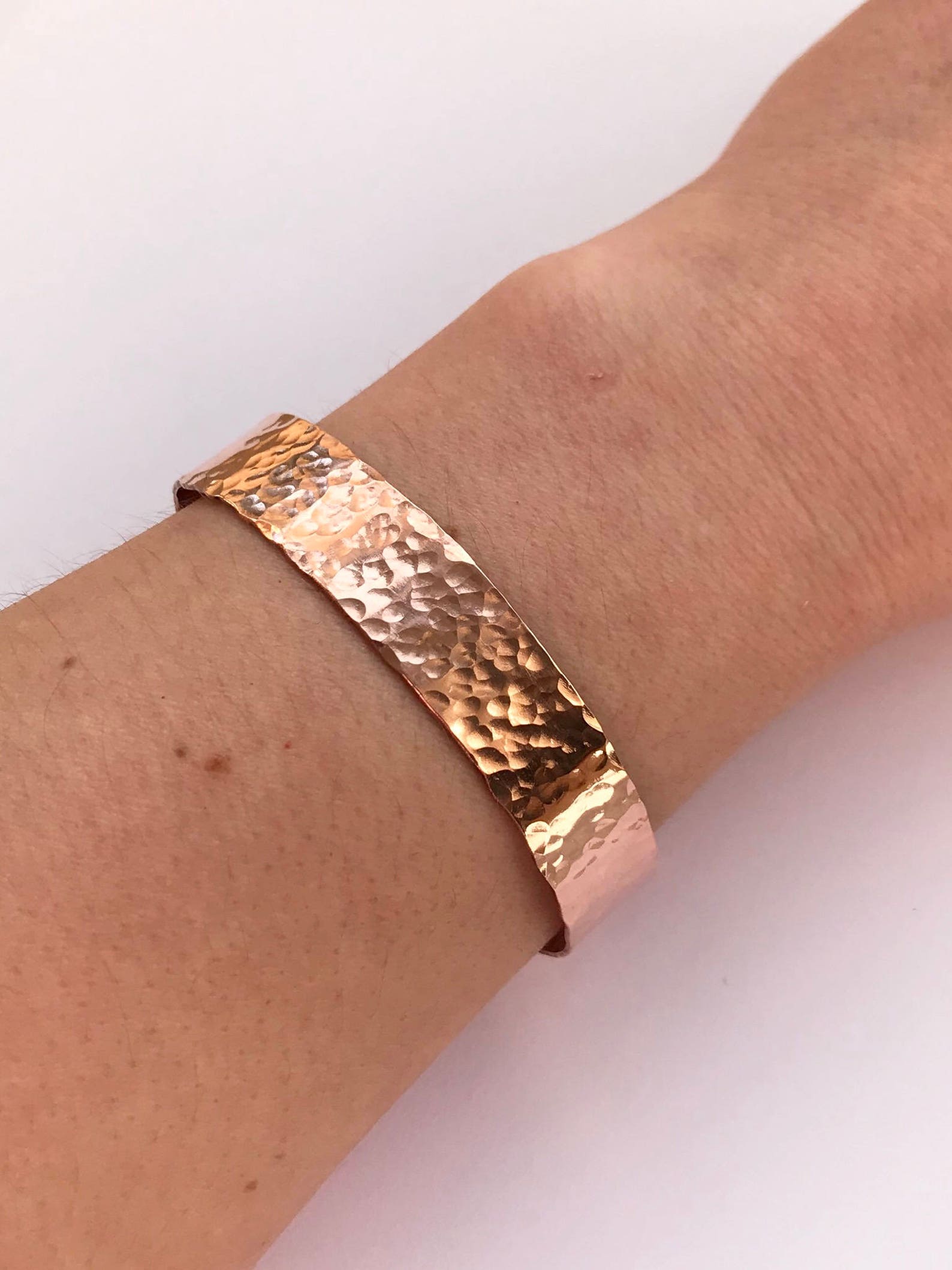 Rustic Copper Cuff Bracelet Hammered Copper Bracelet Cuivre - Etsy UK