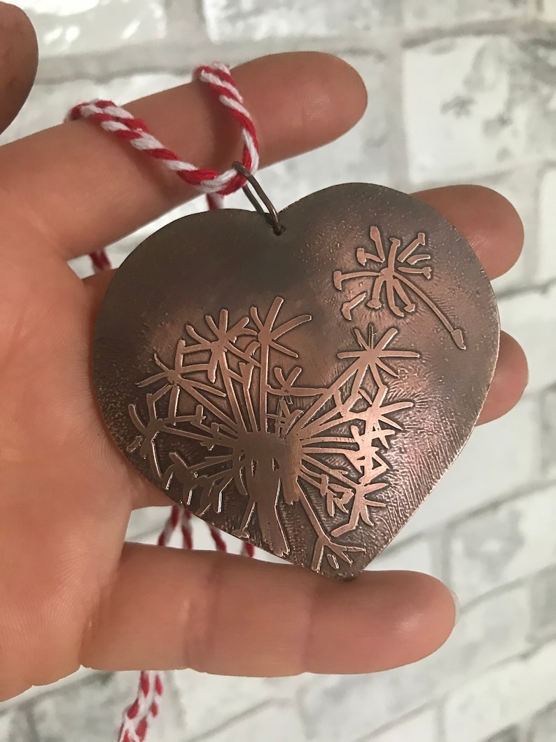 Copper Wall Art Heart Home Decoration Hanging Copper Heart - Etsy