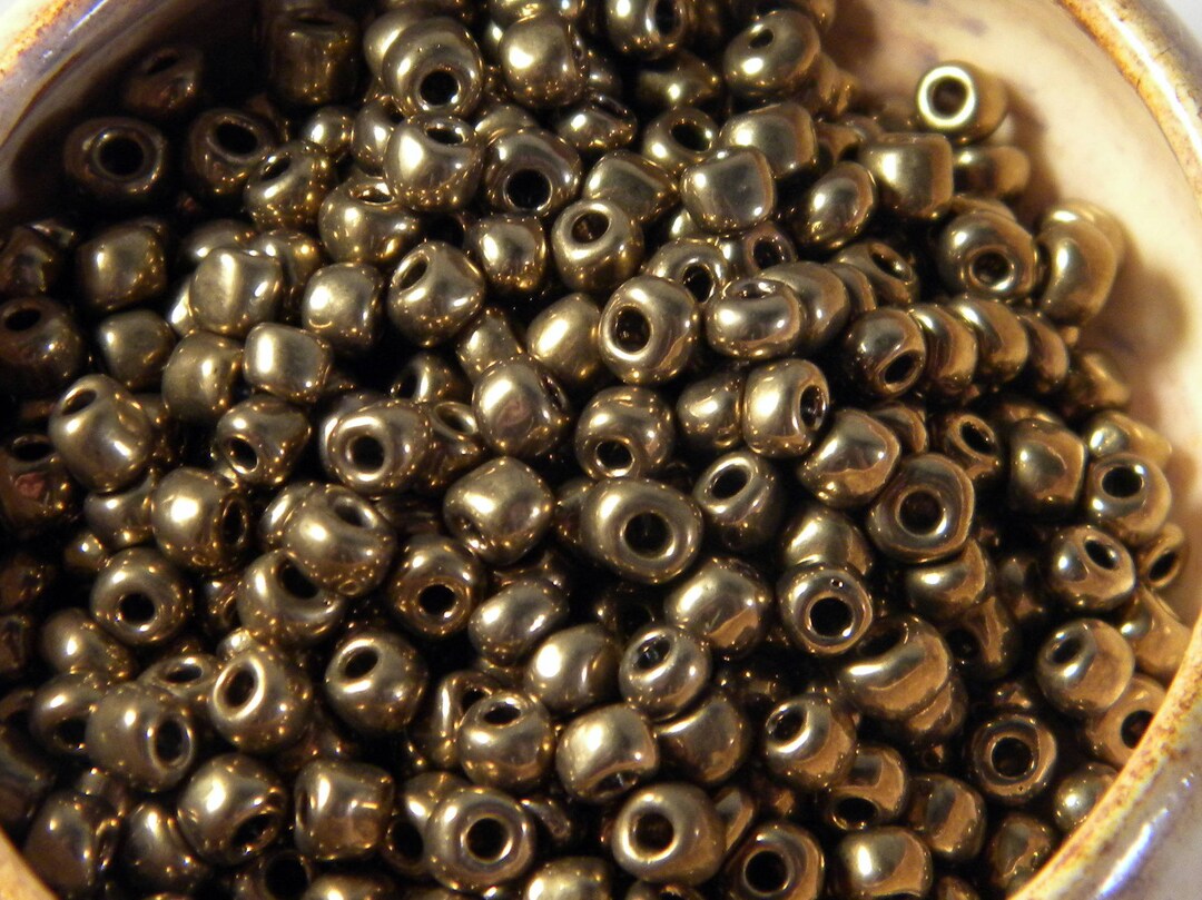 20 Gr Rock Beads Glass 2 Mm Copper Bronze N5 - Etsy