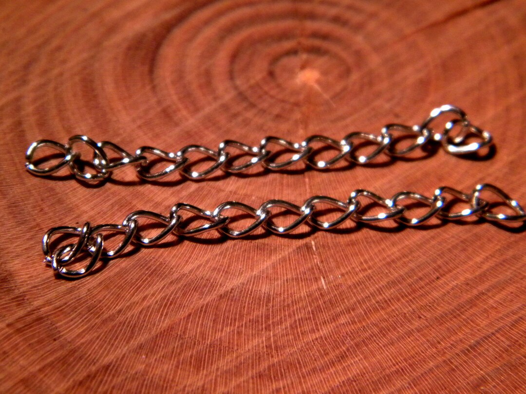 50 Extension 50 Mm Platinum F187 Extension Chains - Etsy