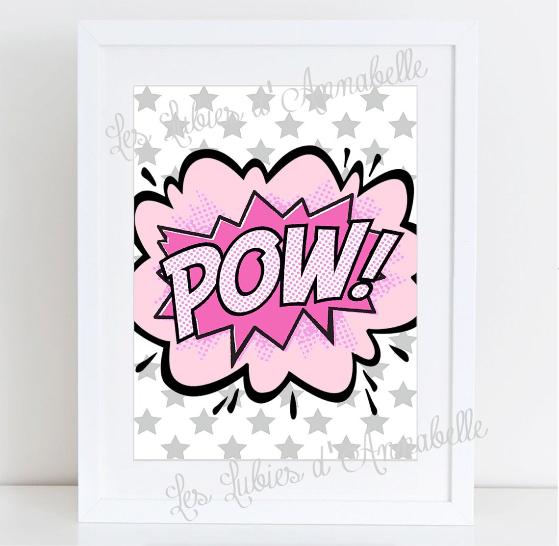 Supergirl Theme Poster Superhero Super Power Pow for | Etsy