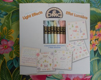DMC Light Effect Floss Metallic Gold Silver Jewel Tones